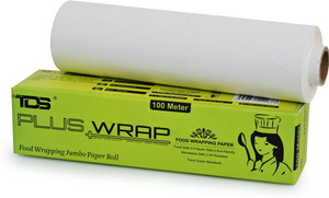 TDS PLUS WRAP TDS Food Wrapping Paper Roll 100 Meter Price in India ...