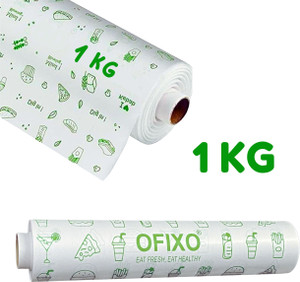 ZIARO 1 Kg Parchment Food Wrapping Paper Roll Premium Non-Stick Butter ...