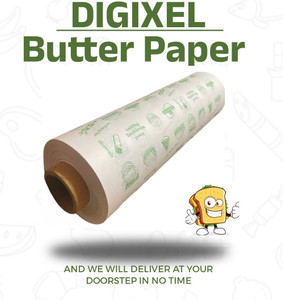 Digixel 100 MTR FOOD WRAPPING PAPER | PAPER FOIL | BUTTER PAPER |BIRGER ...