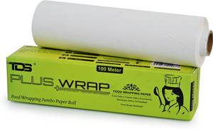 TDS PLUS WRAP 1 Kg Food Wrapping Butter Paper Roll (Pack 1) Parchment ...