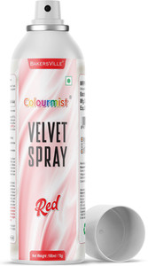 Colourmist Velvet Spray (Red) 100ml, Cocoa Velvet Butter Spray for ...