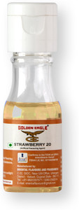 Golden Eagle Strawberry Food Essence Flavor Pack of 10(20ml Each)for ...