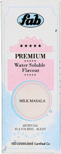 Fab Premium Flavours( Water Soluble) Milk Masala Essence Milk Liquid ...