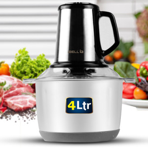 iBELL 460H Meat Mincer Grinder, 4 Litre, Large Size, Stainless Steel ...