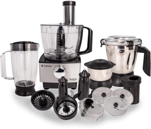 Singer FOODISTA SUPREME 1000 1000 W Food Processor Price in India - Buy ...