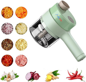 Ampfree New 4 in 1 Electric Handheld Cooking Hammer Food Chopper Mini 6 ...