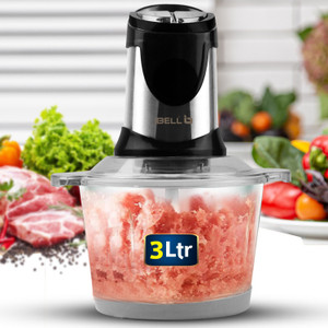 iBELL 340H Meat Grinder Mincer, Large Size, 3L Stainless Steel Keema ...