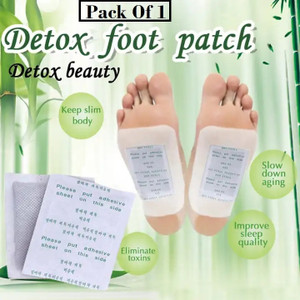 FlyTouch Relax Body Deep Cleansing Foot Patch Natural Herbal Health ...