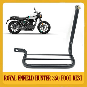 DAZZRIDE Best Quality Duplex Coating Lady Foot Rest For Royal Enfield ...