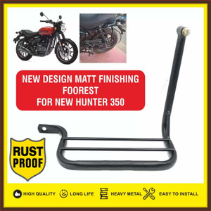 AutoGnix AWG- HEAVY METAL DUPLEX COATING LADY FOOTREST FOR NEW ROYAL ...