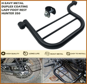 Znee Smart HEAVY METAL DUPLEX COATING LADY FOOTREST FOR HUNTER 350 Foot ...