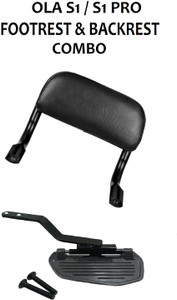Autoxygen Ola Electric S1 & S1 Pro Scooter/Scooty Combo Back Rest ...