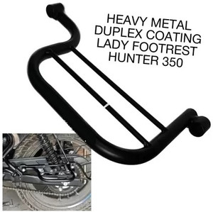 Znee Smart HEAVY METAL DUPLEX COATING LADY FOOTREST FOR HUNTER 350 Foot ...