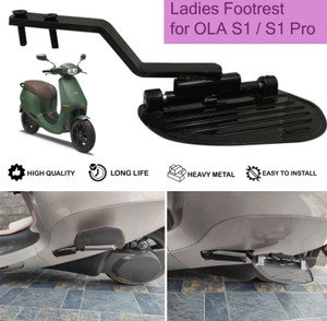 ZYO Smart Ladies Footrest Black OLA S1 / S1 Pro Electric Scooter Foot ...