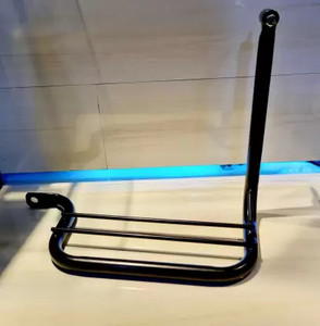 GLITO HEAVY METAL DUPLEX COATING LADY FOOTREST FOR ROYAL ENFIELD HUNTER ...