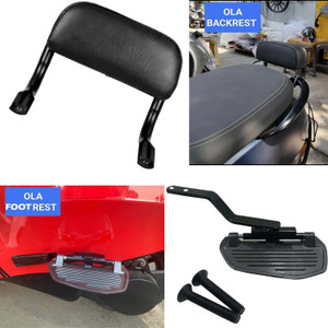 Znee Smart Ola Electric S1 & S1 Pro Scooter/Scooty Combo Back Rest ...