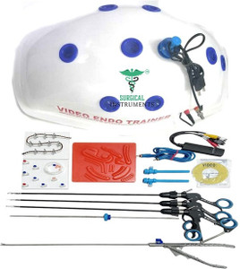 SI Rudra Laparoscopy Virtual Bettle Shape Training Module Box with 5 ...