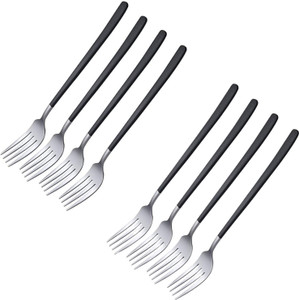 Krusan Stainless Steel Dinner Forks Table Forks Set Long Handle Forks ...