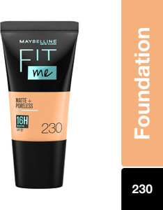MAYBELLINE NEW YORK Liquid Foundation, Matte & Poreless, Full Coverage ...