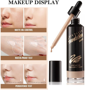 BLUEMERMAID Full Coverage Liquid Foundation For Face Makeup Foundation ...