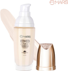MARS SPF 20 BB Cream Oil Free Natural Finish Foundation (04) Foundation ...
