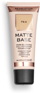 Makeup Revolution Matte Base Foundation F8.5 Improves Uneven Skin Tone ...