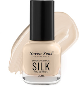 Seven Seas Slik Foundation Super Coverage For Face Makeup Foundation ...