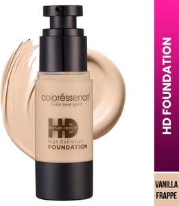 COLORESSENCE HD Foundation with SPF-20|Full Coverage,Waterproof ...