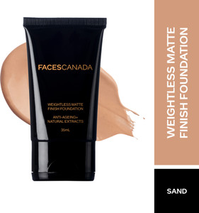 FACES CANADA Weightless Matte Finish Foundation Sand 04 35ml Foundation ...