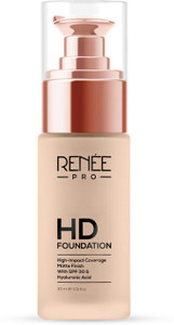 Renee PRO PRO HD Coverage Foundation with Matte Finish, Highly ...
