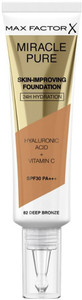 MAX FACTOR Miracle Pure Foundation - Deep Bronze Foundation - Price in ...