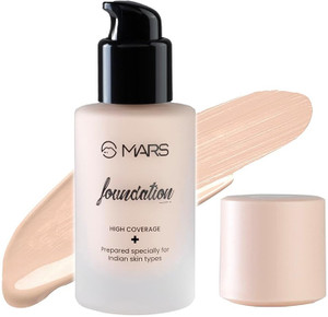 MARS High Coverage Liquid Foundation | Blemish Free & Blendable ...