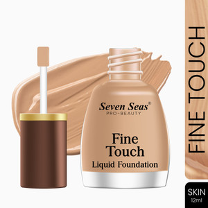 Seven Seas Fine Touch Liquid Foundation | Oil Free Foundation for Face ...