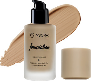 MARS High Coverage Liquid Foundation - Price in India, Buy MARS High ...