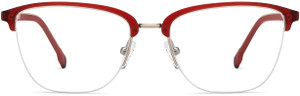 Lenskart Air Half Rim Square Frame Price in India - Buy Lenskart Air ...