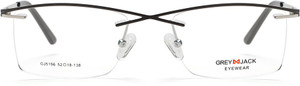 Grey Jack Rimless Rectangle Frame Price in India - Buy Grey Jack ...