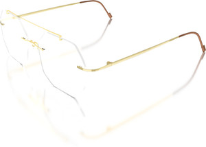 SAM AND MARSHALL Rimless Square Frame Price in India - Buy SAM AND ...