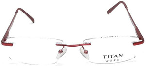 Titan Rimless Rectangle Frame Price in India - Buy Titan Rimless ...