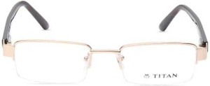 Titan Half Rim Rectangle Frame Price in India - Buy Titan Half Rim ...