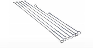 STS Throwing Hammer Wire pack of 10 pcs 100 cm. each White Indian Clubs ...
