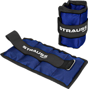 Strauss (0.5 Kg x 2) Ankle Weight | Wrist & Leg Weights Cuff, 0.5Kg ...