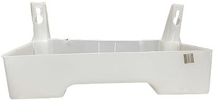 SPARESKART Compressor Water Tray Cover 2 Hooks (White) Fridge Door ...