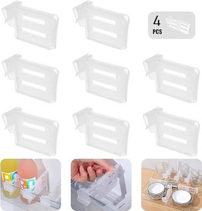 JAMBUVANTI Expandable Refrigerator Internal Drawer Shelf Drawers ...