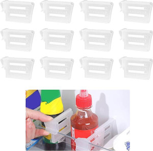 Stylex Store Plastic 12 Pcs Refrigerator Drawer Adjustable Fridge ...