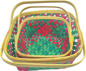 MBA TOKRI VALA Handmade Asam Bamboo Basket For Vegitables & Gift ...