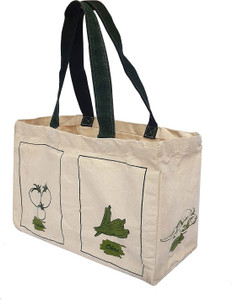 ARKNIT TEXTILES Cotton Canvas Reusable Vegetable Bag Shopping Bag with ...