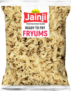 jainji Homemade Ready to Fry Fryums Golden Spiral Fryum for kids ...