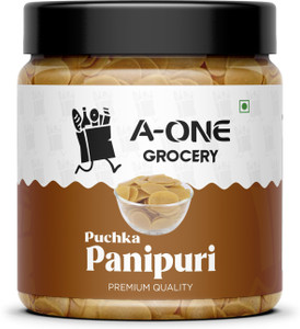 A-ONE GROCERY Ready to Fry Dry Instant Panipuri | Pani Patase ...