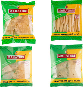 MAHATHRI Vadam Fryums (Pack of 4) Price in India - Buy MAHATHRI Vadam ...