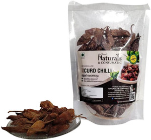 naturals & consumatic Kerala Special Sun Dried Salted Short Curd Chilli ...